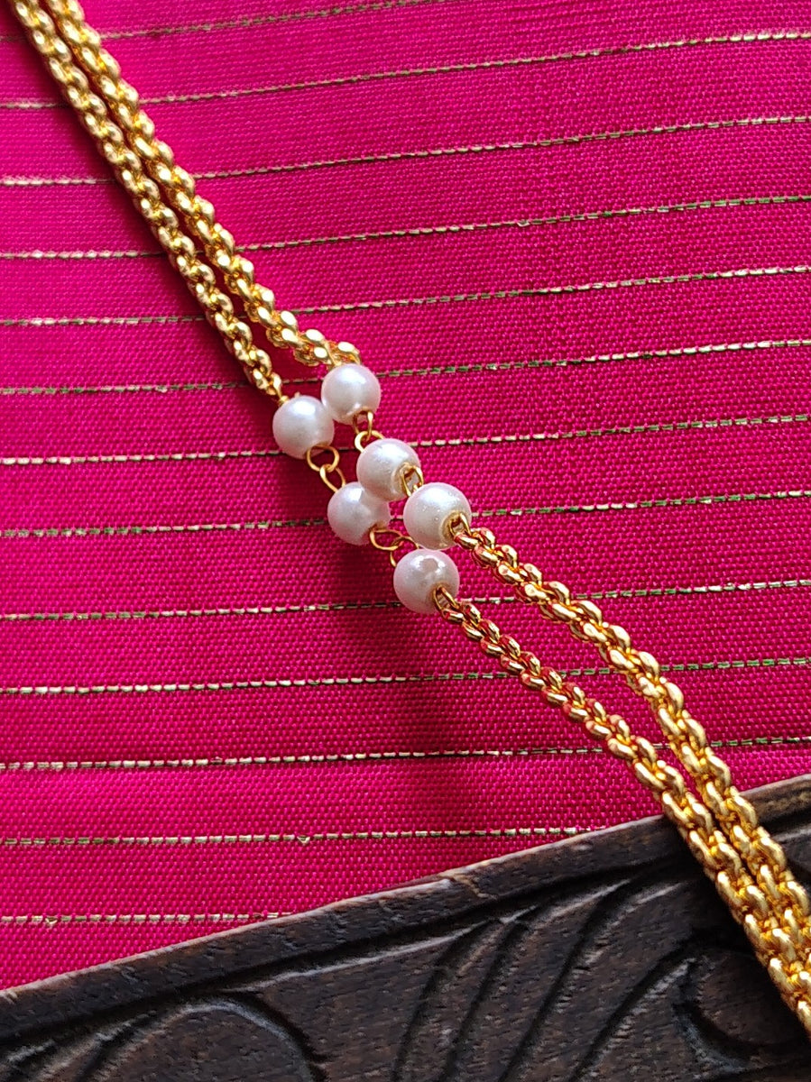 Impon Necklace Chain with Annam Pathakkam – VALAMPURI