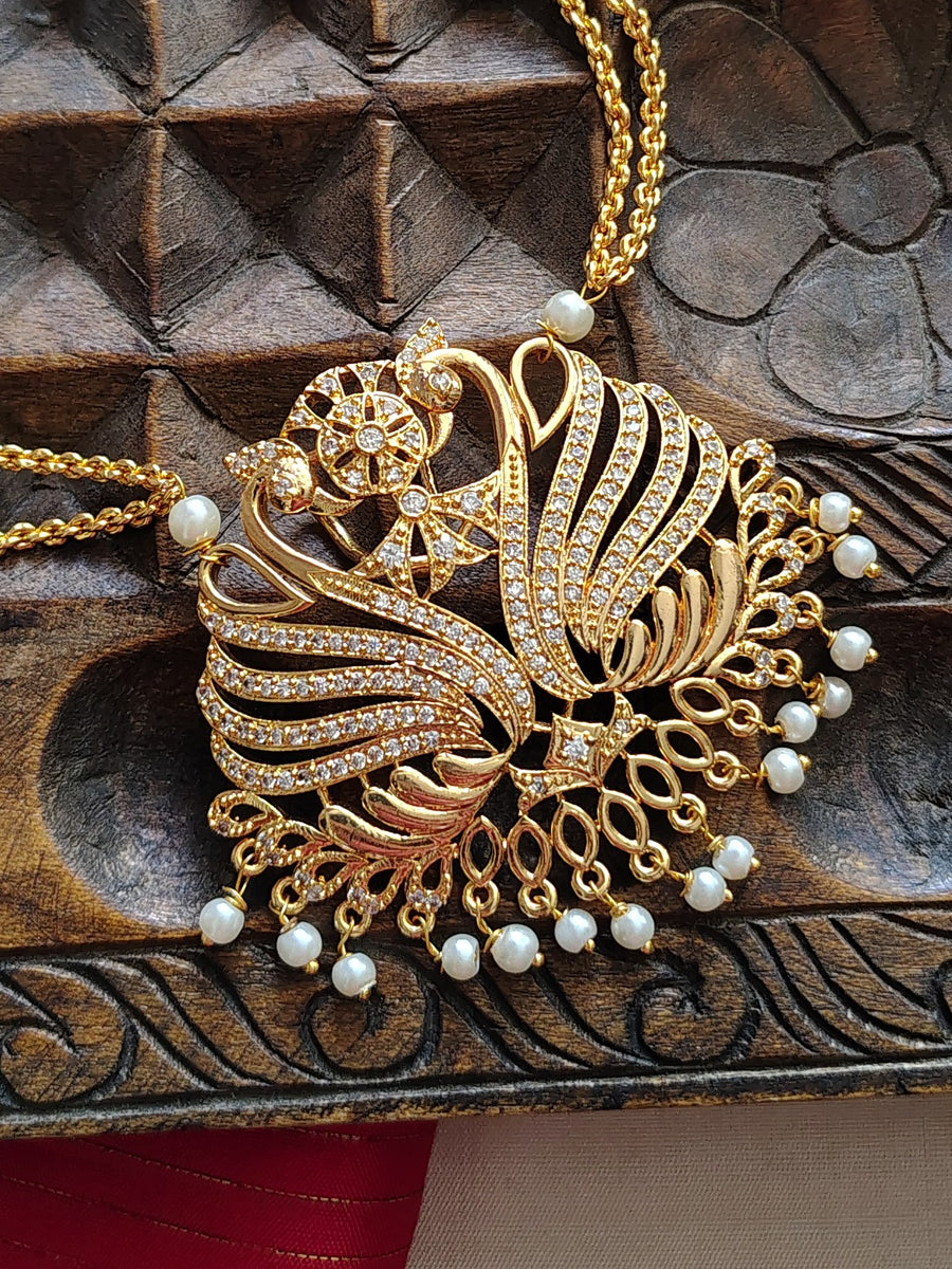 Impon Necklace Chain with Annam Pathakkam – VALAMPURI