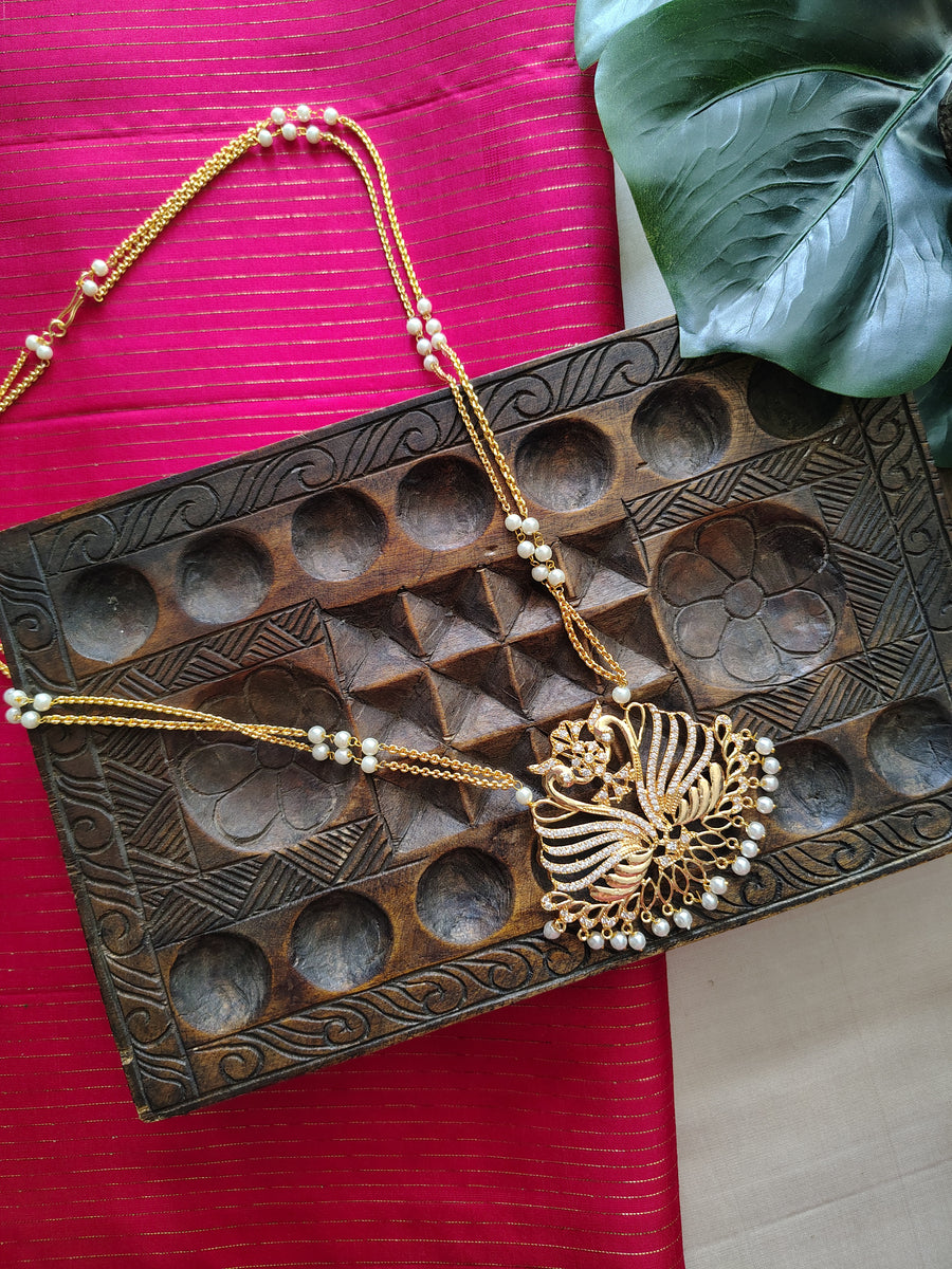 Impon Necklace Chain with Annam Pathakkam – VALAMPURI